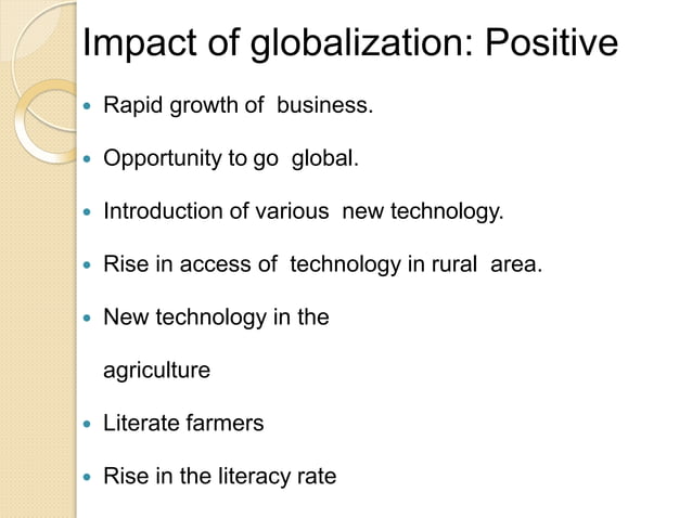 Features of Globalization | PPTX