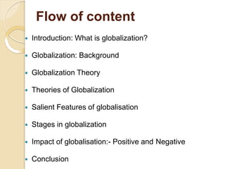 Features of Globalization | PPTX