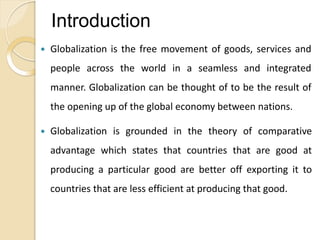 Features of Globalization | PPTX