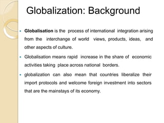Features of Globalization | PPTX