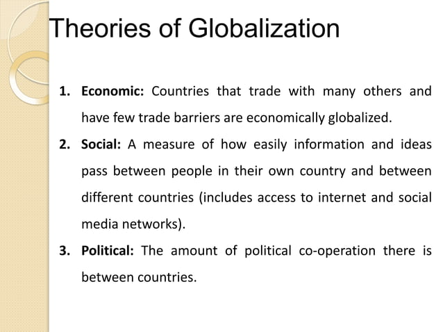 Features of Globalization | PPTX