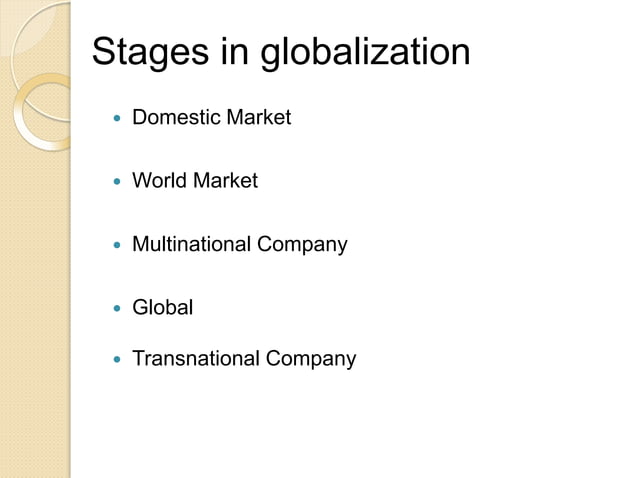 Features of Globalization | PPTX