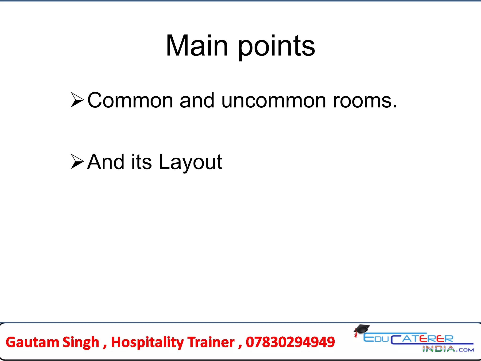 types-of-room-and-its-layout | PDF | Hotels and Motels | Travel Type