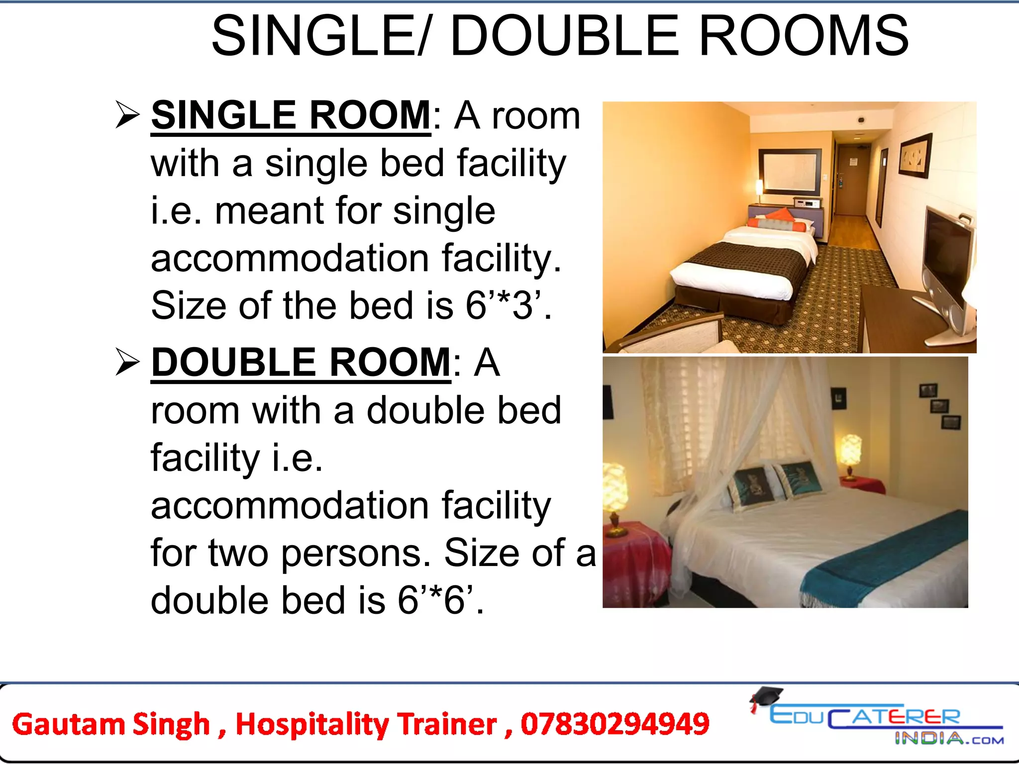 types-of-room-and-its-layout | PDF | Hotels and Motels | Travel Type