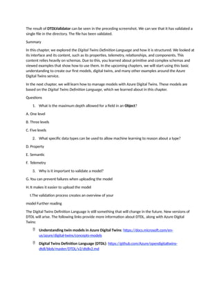 Introduction to Digital twin unit 6 notes | PPTX