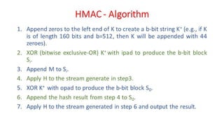 CNS - Unit - 6 - Message Authentication Code | PDF