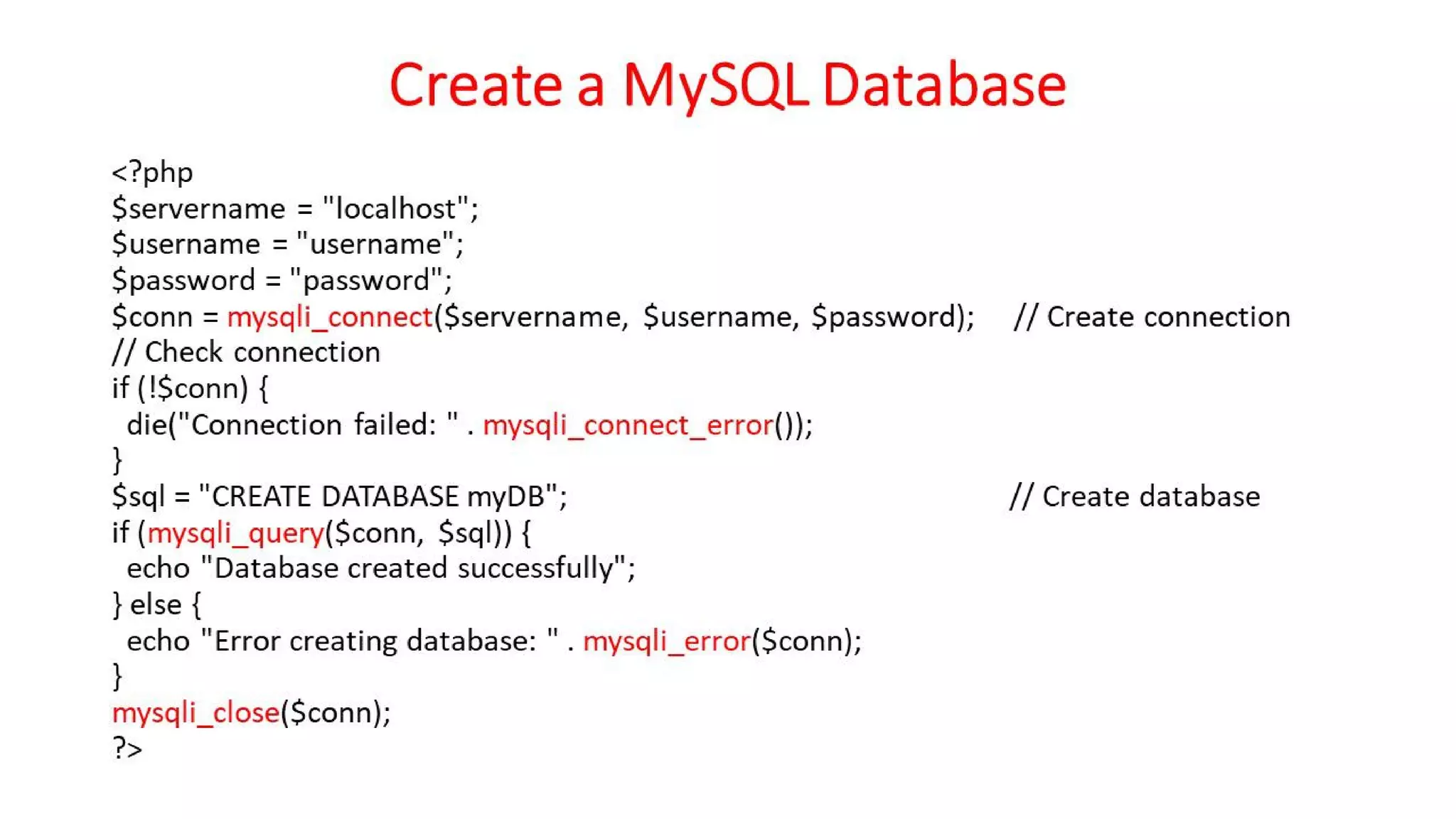WD - Unit - 6 - Database Connectivity using PHP | PDF