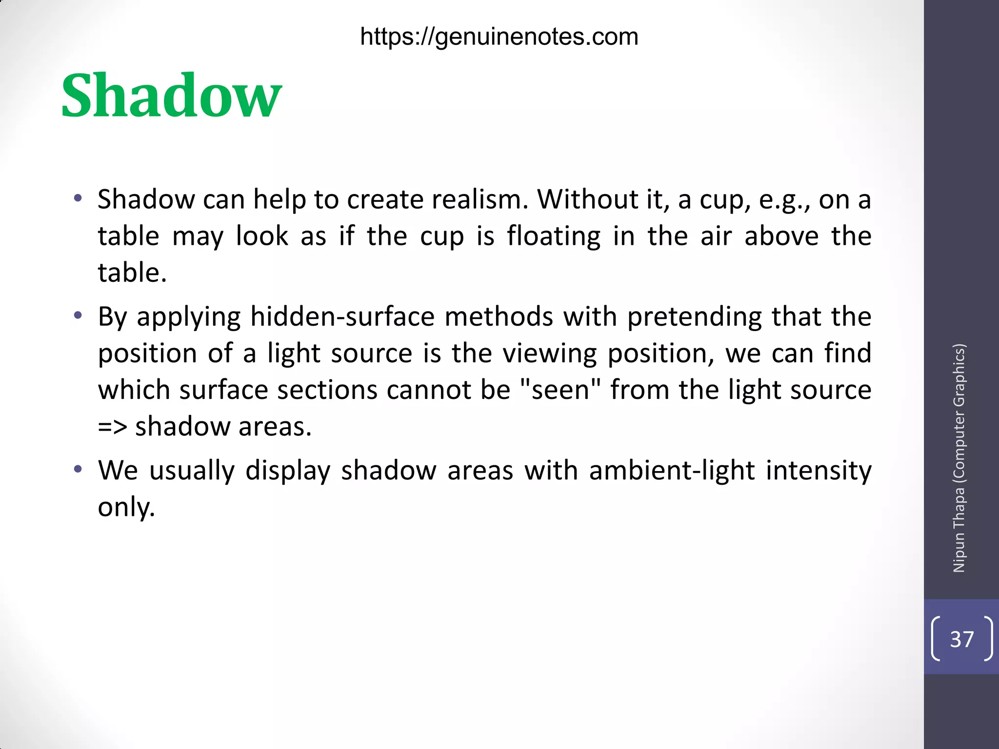 UNIT-6-Illumination-Models-and-Surface-Rendering-Methods.pdf
