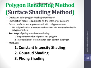 UNIT-6-Illumination-Models-and-Surface-Rendering-Methods.pdf
