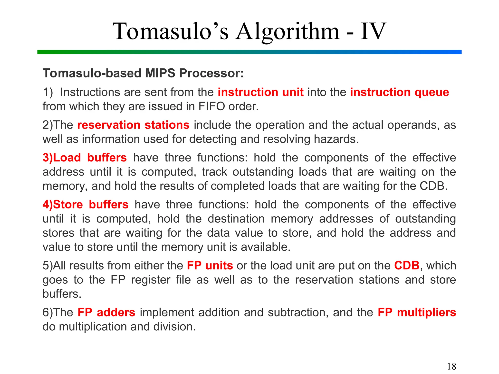 Pipeling performance-Part-2-OOO Execution - Tomasulo Algorithm.ppt