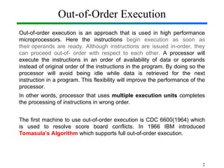 Pipeling performance-Part-2-OOO Execution - Tomasulo Algorithm.ppt
