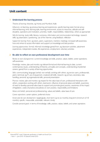 Unit 6-personal-and-professional-development-in-hsc (3) | PDF