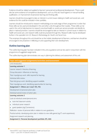 Unit 6-personal-and-professional-development-in-hsc (3) | PDF