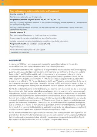 Unit 6-personal-and-professional-development-in-hsc (3) | PDF