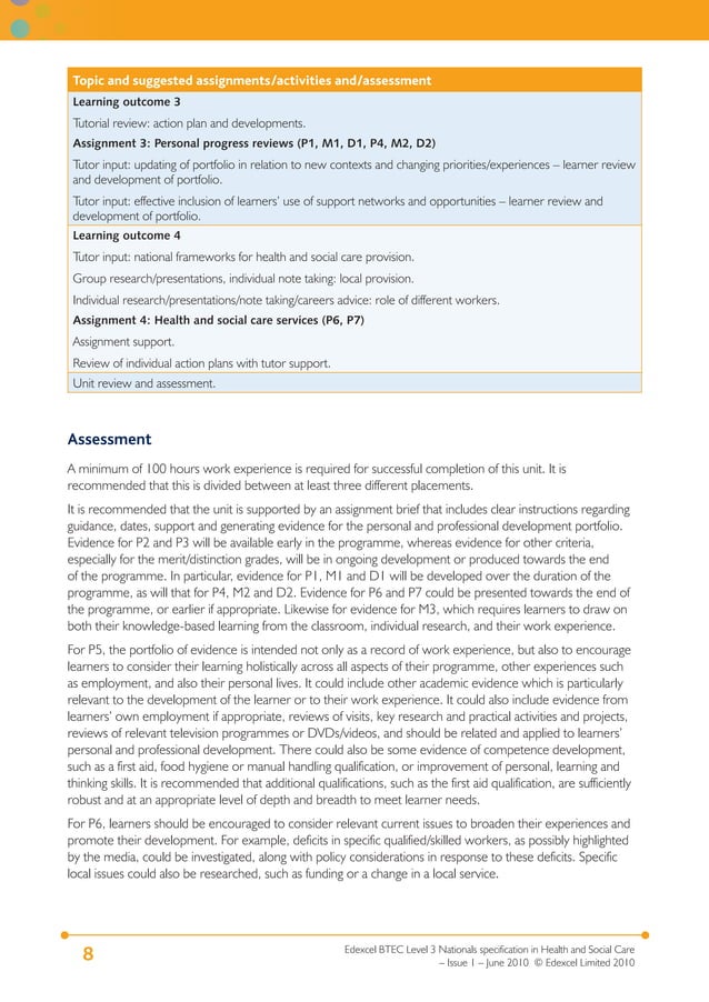 Unit 6-personal-and-professional-development-in-hsc (3) | PDF