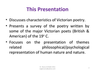 Unit 6-Victorianism | PPT | Poetry | Books and Literature