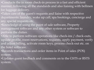 Unit 6, butler service | PPTX