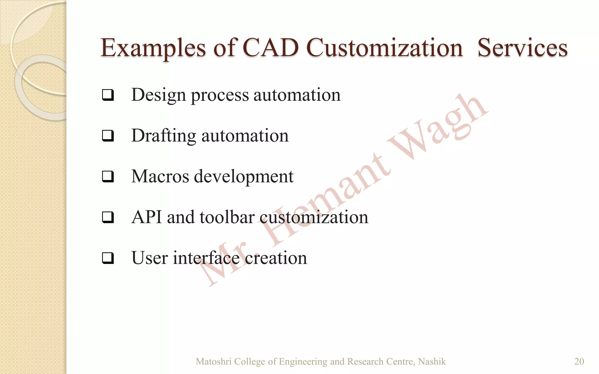 CAD Customization &Automation | PDF