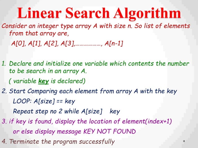 Unit 6 Dsa Searching And Sorting Ppt
