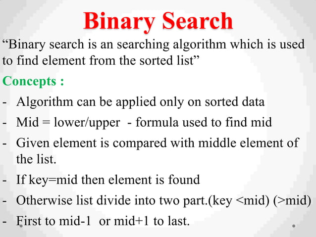Unit 6 dsa SEARCHING AND SORTING | PPT