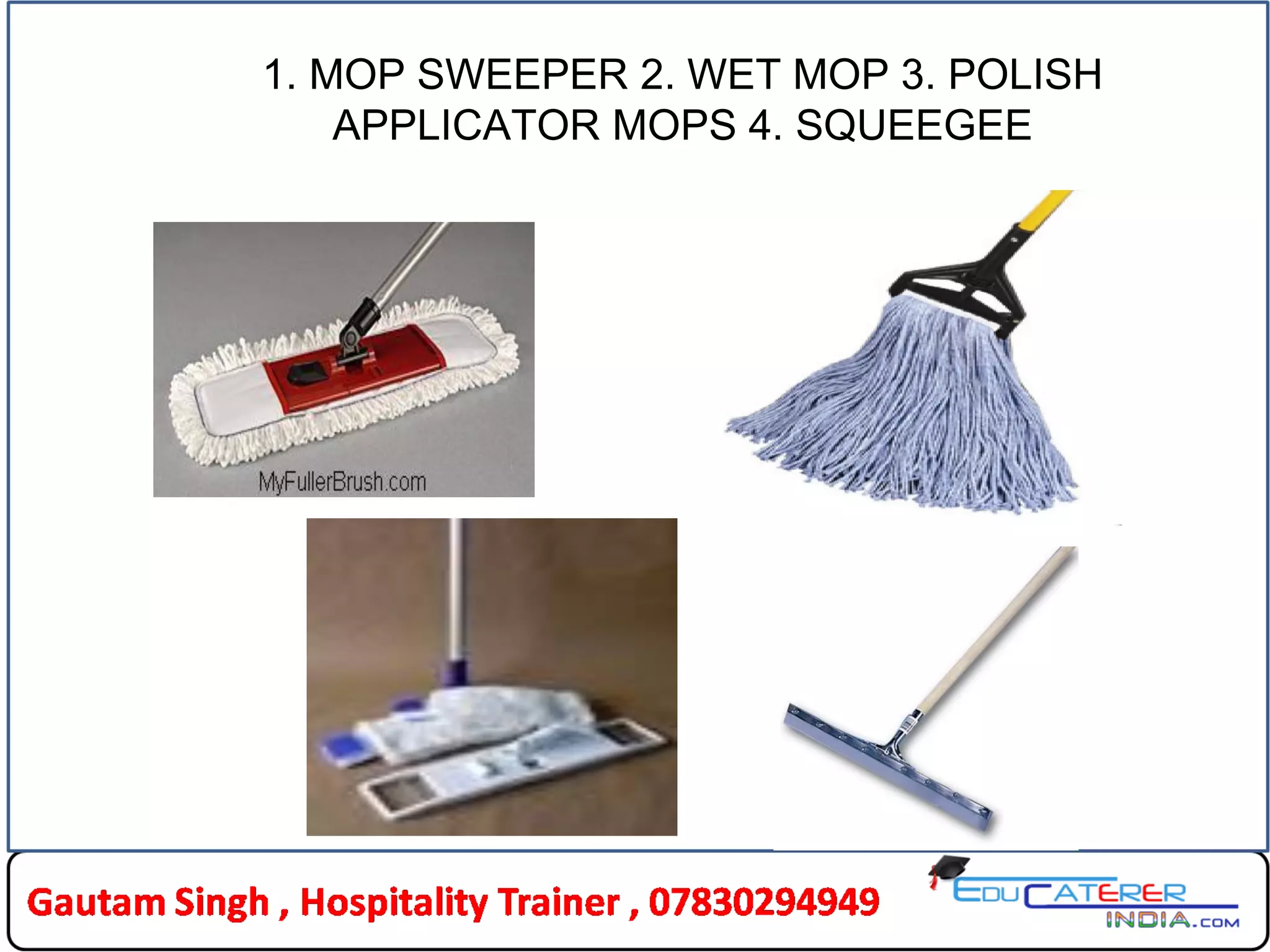 cleaning Equipment of housekeeping | PDF