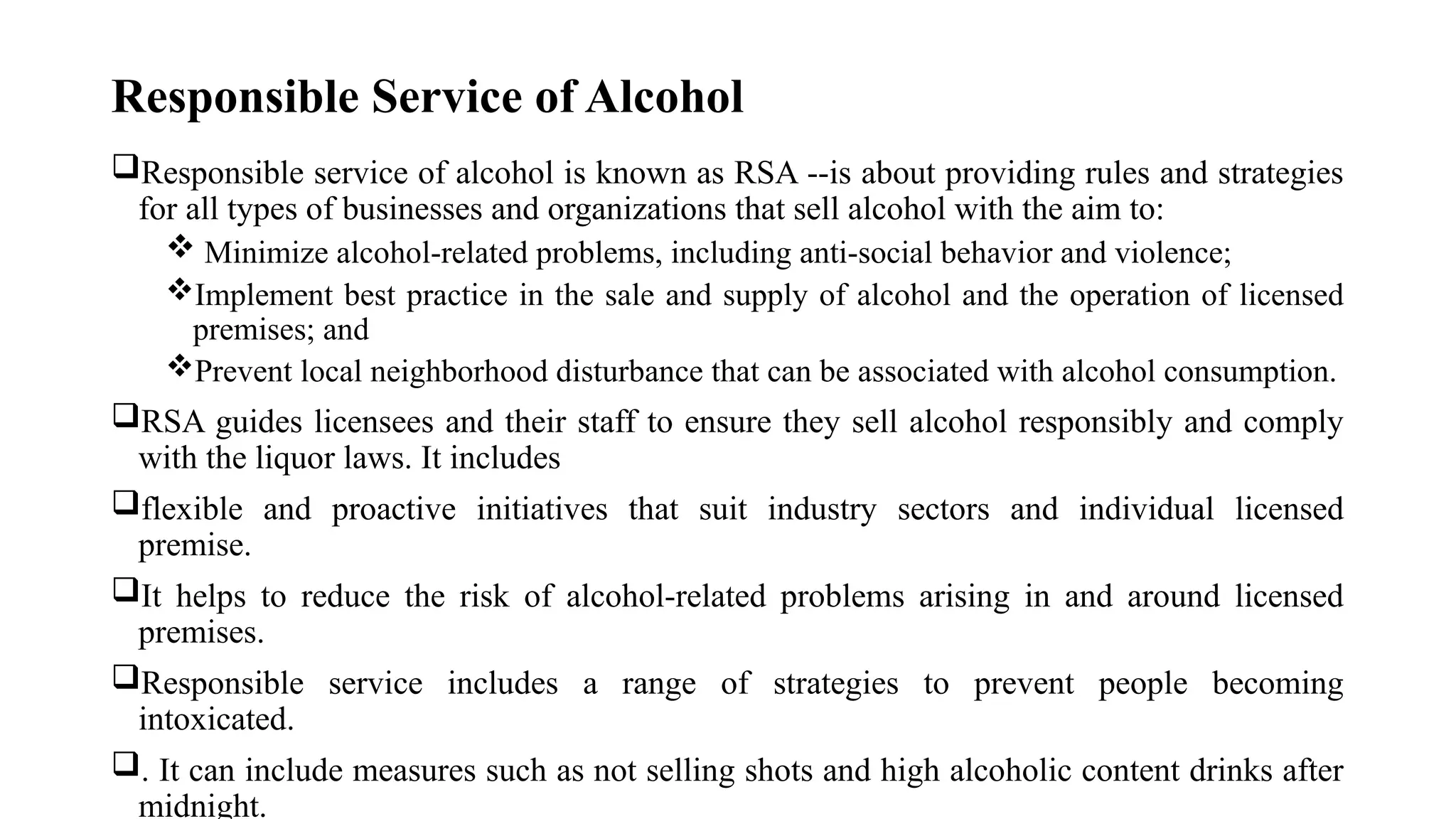 Unit- 6 Responsible Service of Alcohol - Copy.pptx