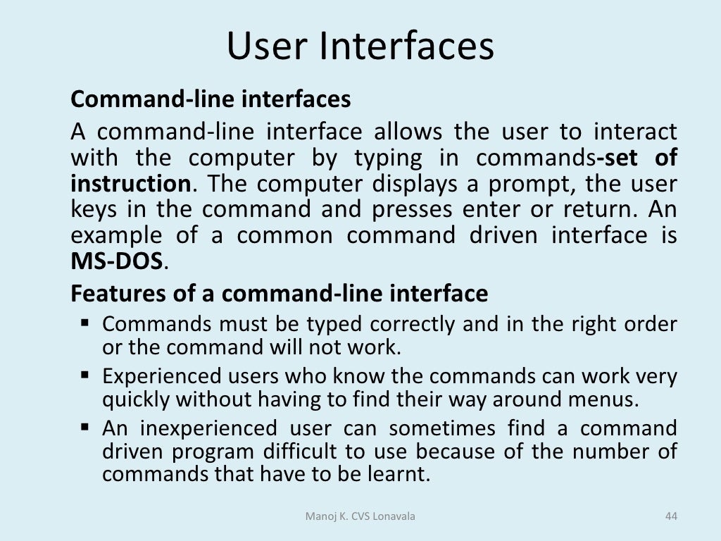 The ways in which IT is used