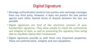 CNS - Unit - 7 - Digital Signature | PDF