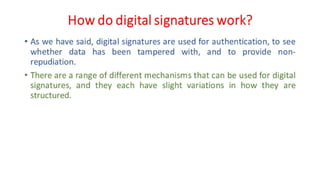 CNS - Unit - 7 - Digital Signature | PDF