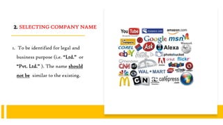 Unit 7- Company Incorporation- Inter - Commerce | PDF