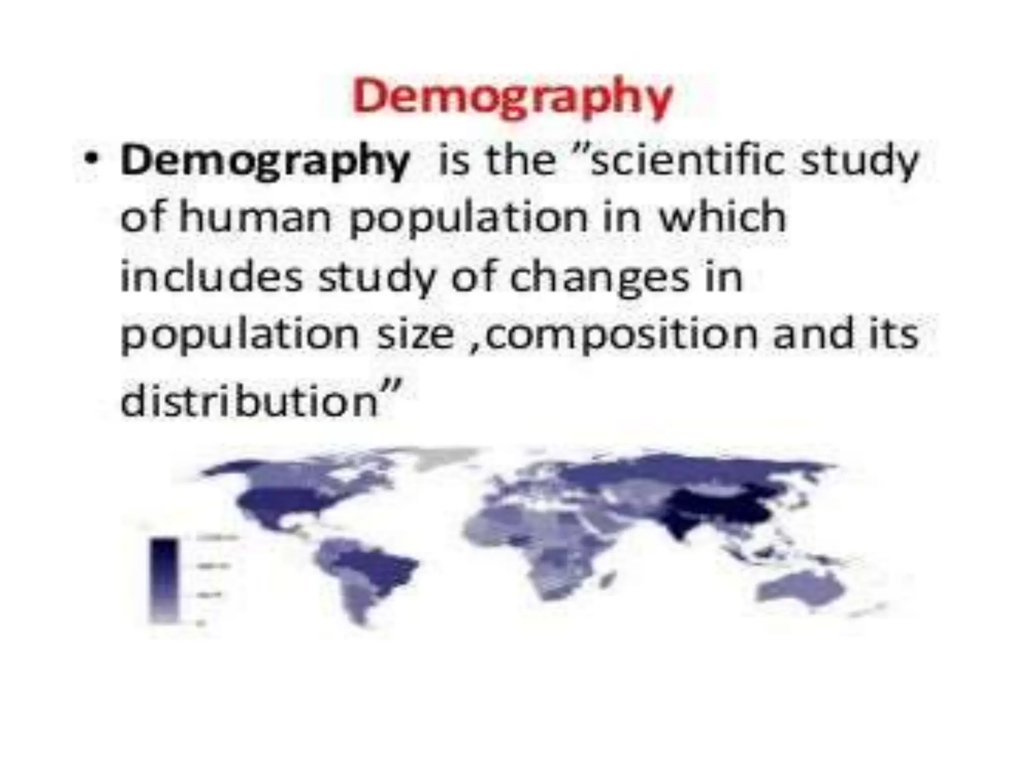 UNIT -7 TOPIC ON Demography and family wefare | PPTX