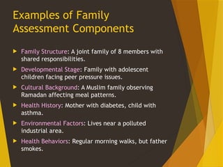 UNIT-7 Family Assessment( includes definition, factors types, methods ...