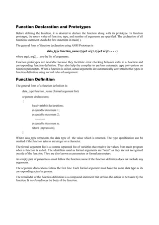 C functions list | PDF | Web Development | Internet