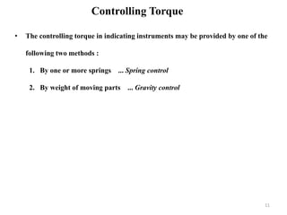 Unit-7 Lecture-1.pptx measuring instruments | PPTX
