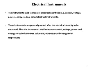 Unit-7 Lecture-1.pptx measuring instruments | PPTX