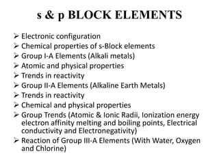 UNIT-7 s and p Block & Transition Elements.pptx