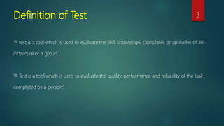 UNIT - 7 Test, Measurement & Evaluation in Sports | PPTX