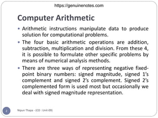 Unit-8-Computer-Arithmetic.pdf