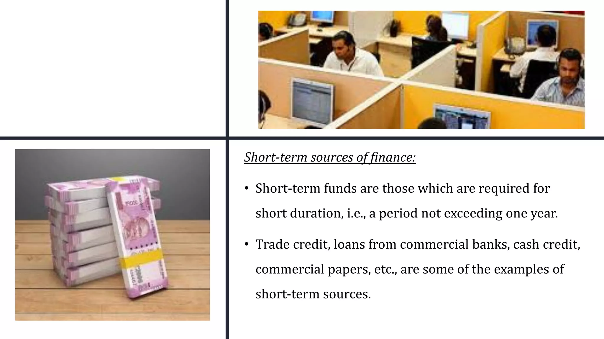 Unit 8- Sources of Business Finance-1 - Inter - Commerce | PDF