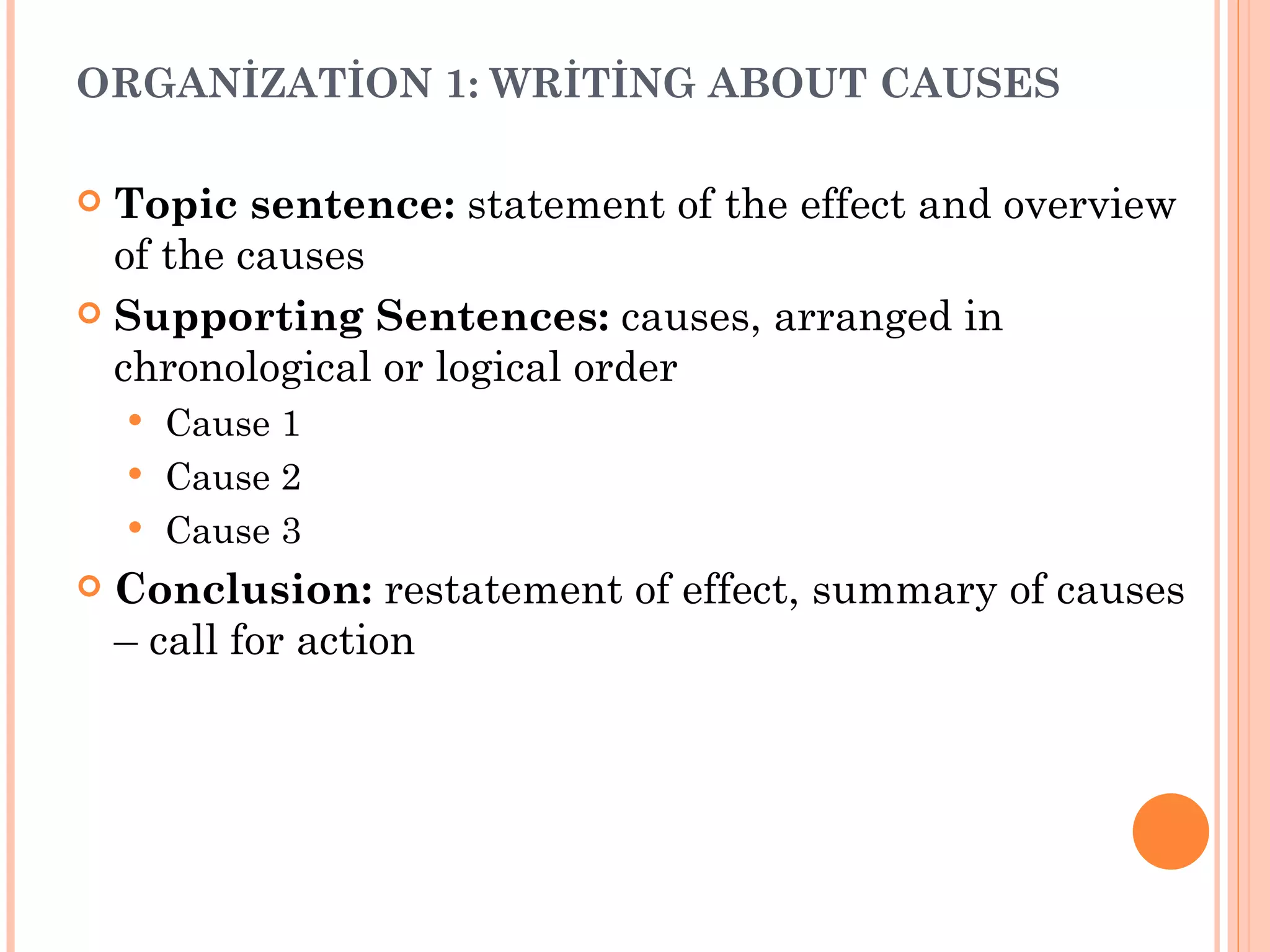cause & effect paragraph | PPT