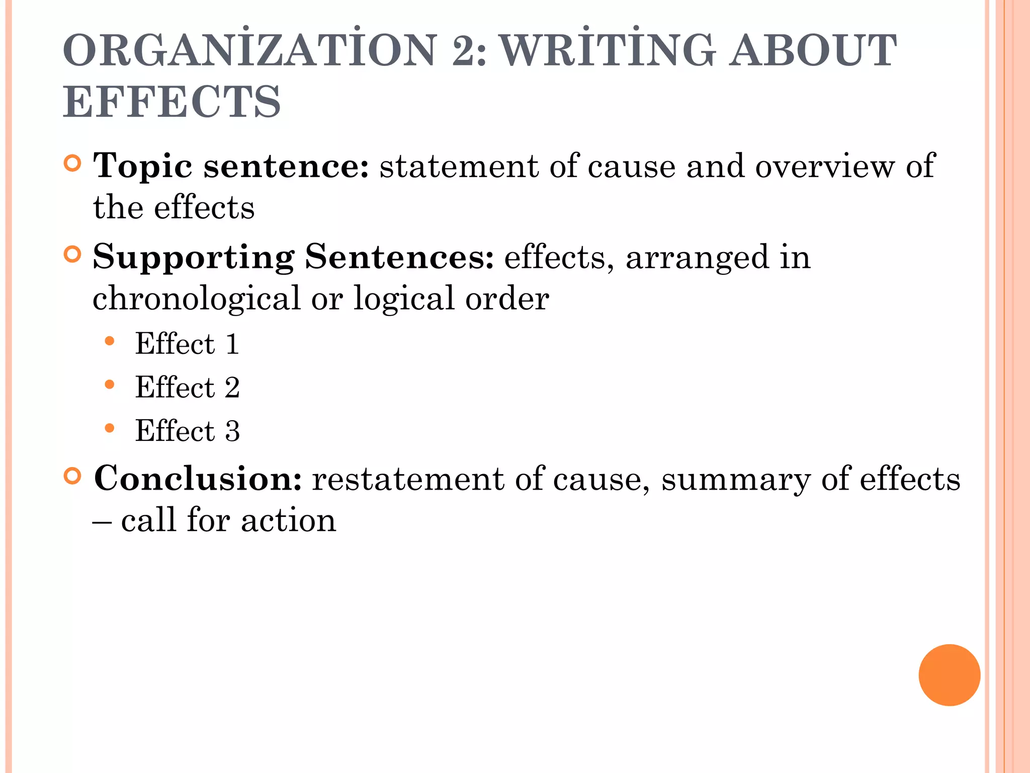 cause & effect paragraph | PPT