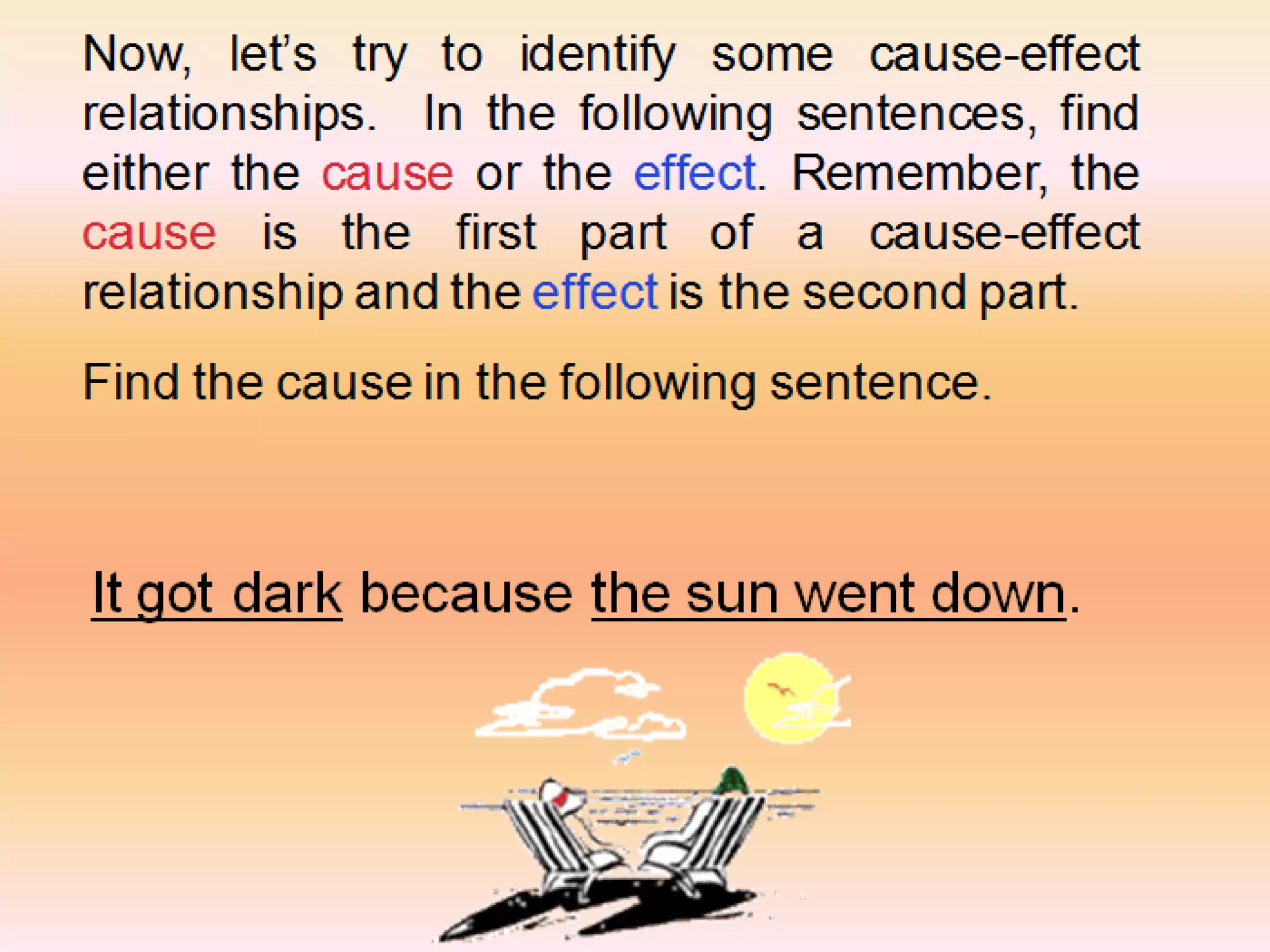 cause & effect paragraph | PPT