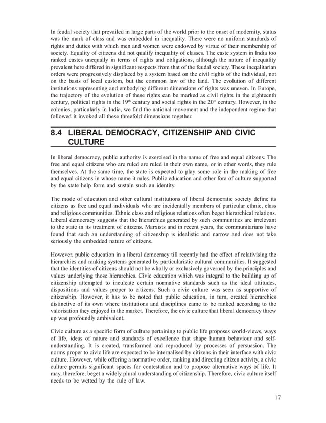 Unit 8 citizenship | PDF