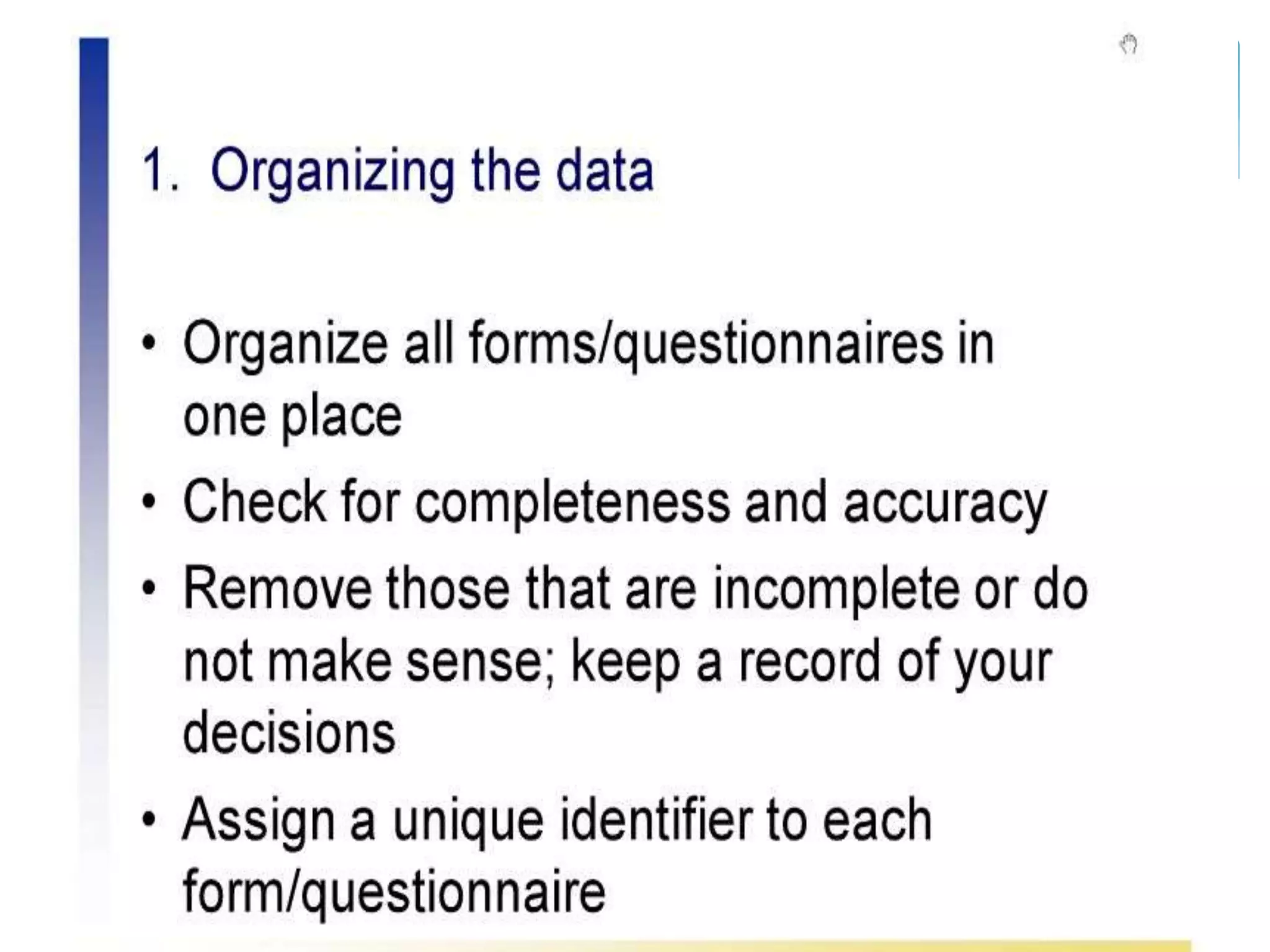 Unit 8 data analysis and interpretation | PPTX