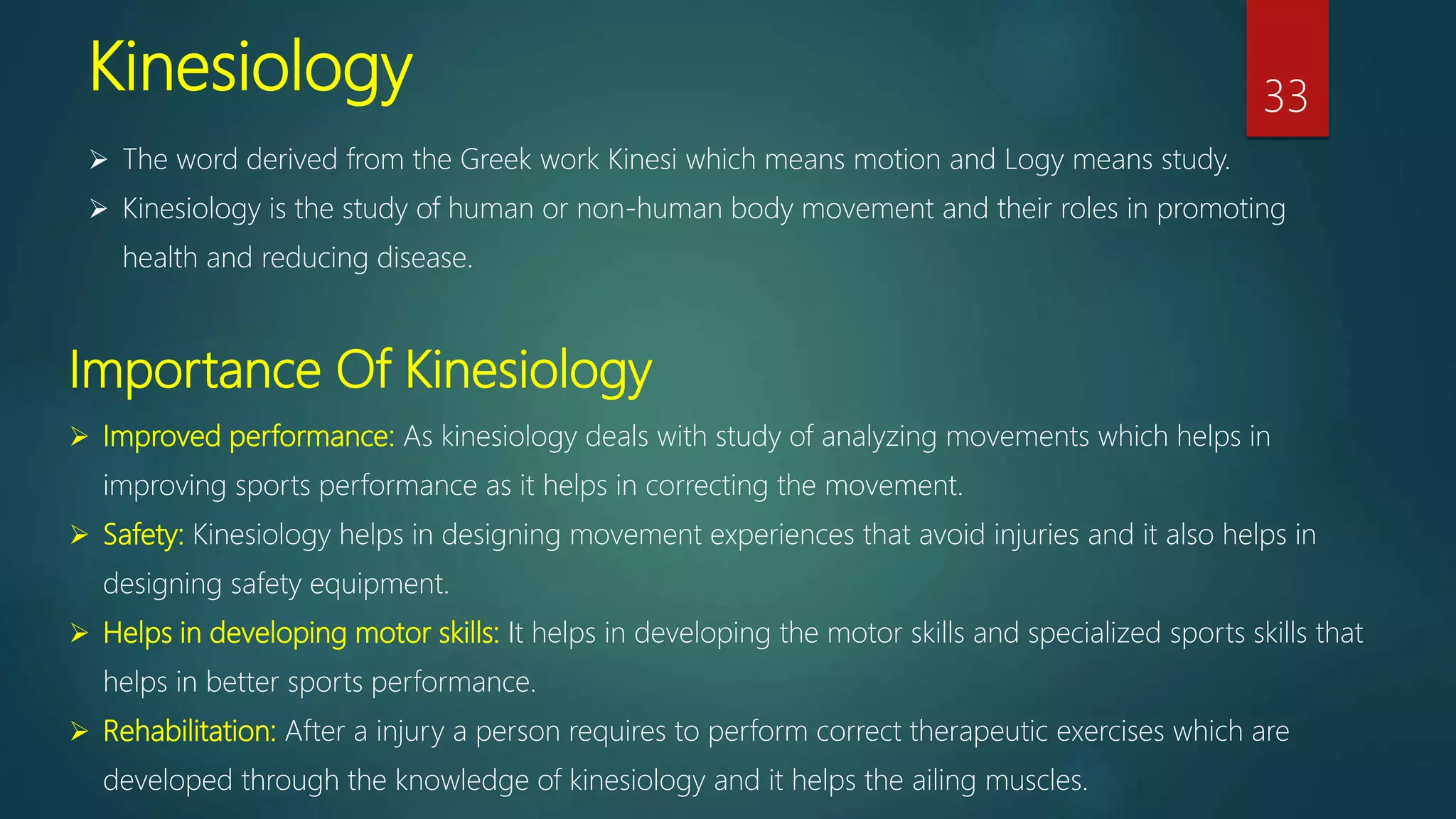 UNIT - 8 Fundamentals of Anatomy and Physiology and Kinesiology in ...