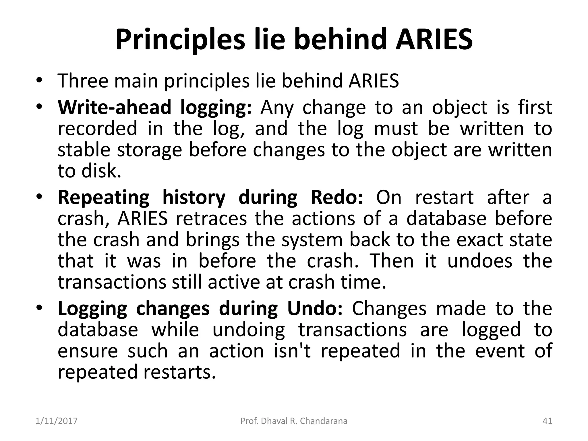 Distributed DBMS - Unit 9 - Distributed Deadlock & Recovery | PPT Distributed DBMS - Unit 9 - Distributed Deadlock & Recovery | PPT