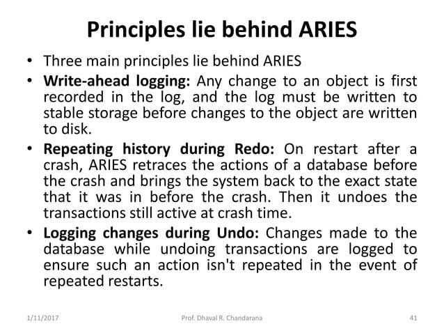 Distributed DBMS - Unit 9 - Distributed Deadlock & Recovery | PPTX