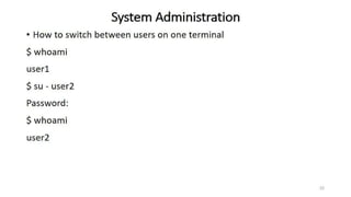 OS Unit 9 - Unix/Linux Operating System | PPT