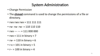 OS Unit 9 - Unix/Linux Operating System | PPT