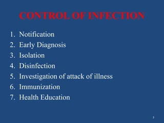 Control of infection | PPT